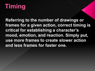 12 principles of animation | PPTX