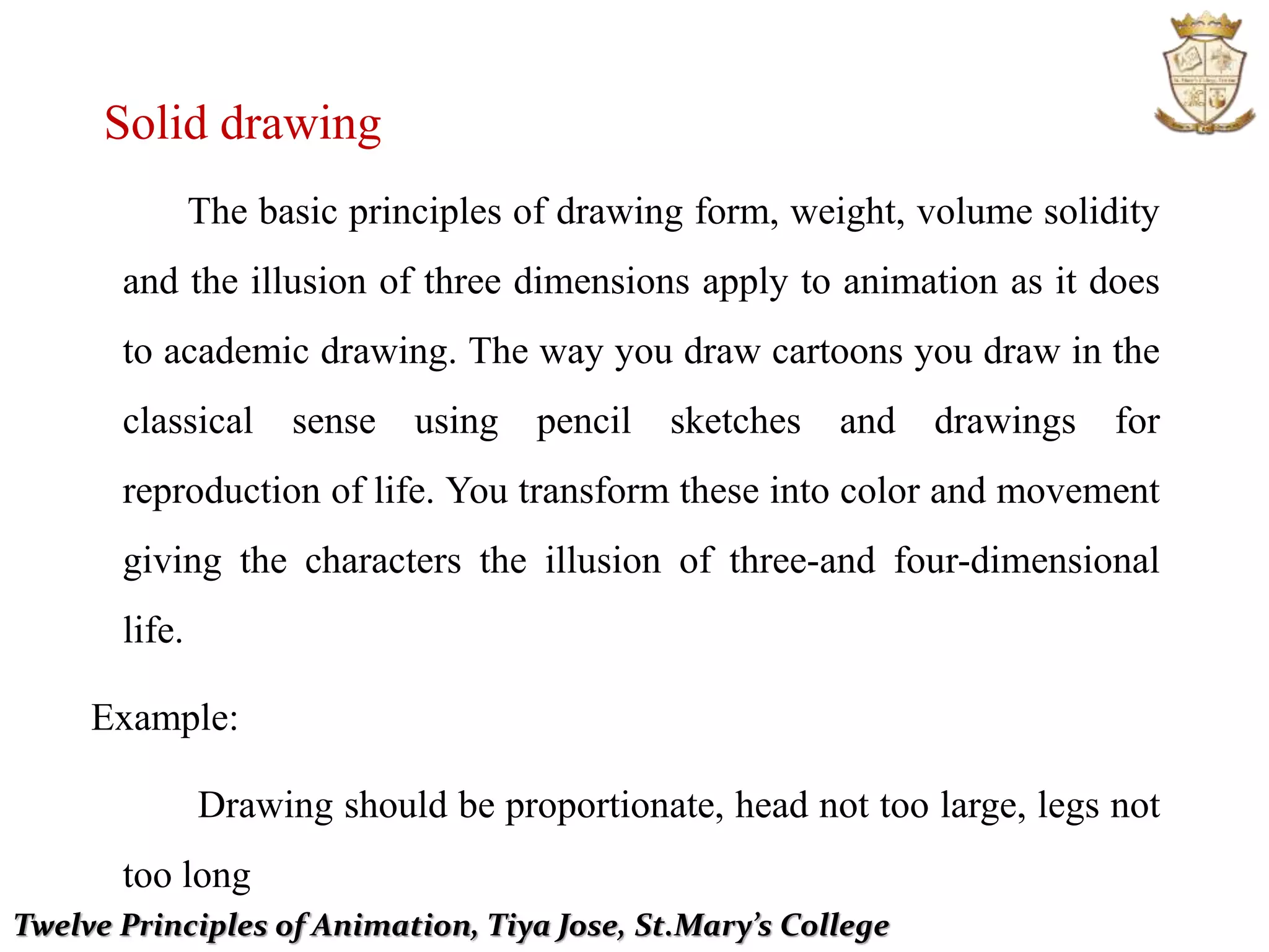 Multimedia:Twelve Principles Of Animation | PPTX