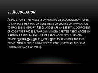 12 principles of memory | PPT