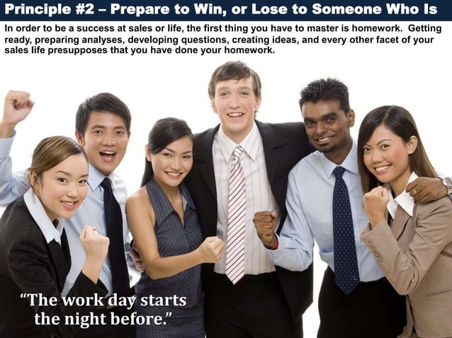 PRINCIPLES OF SALES GREATNESS | PPT