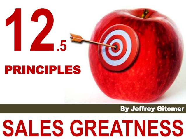 12 Principles of Sales Greatness | PPSX