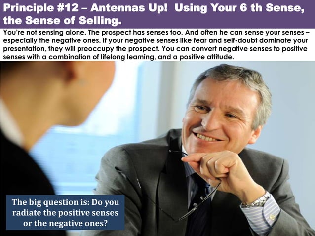 12 Principles of Sales Greatness | PPSX