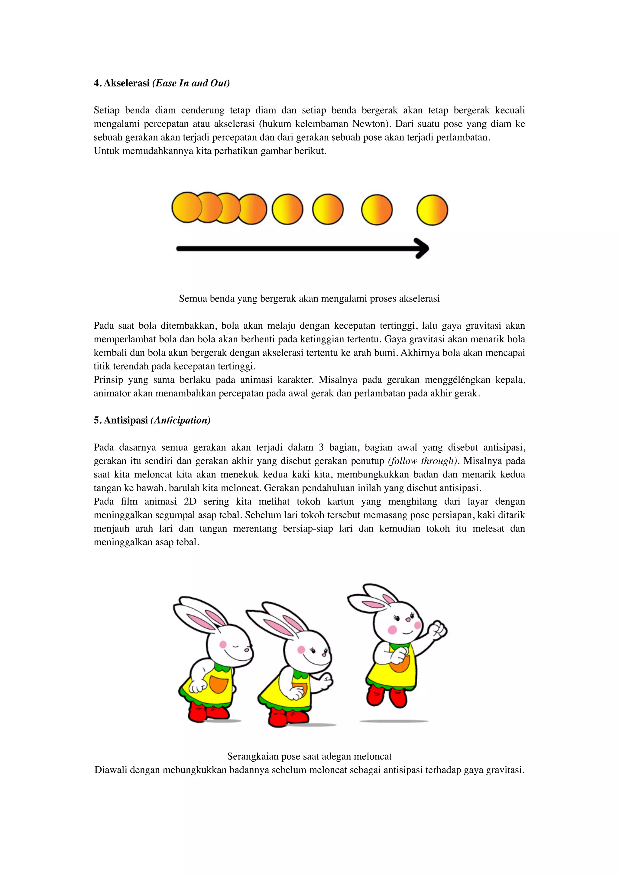 12 Prinsip Dasar Animasi | PDF