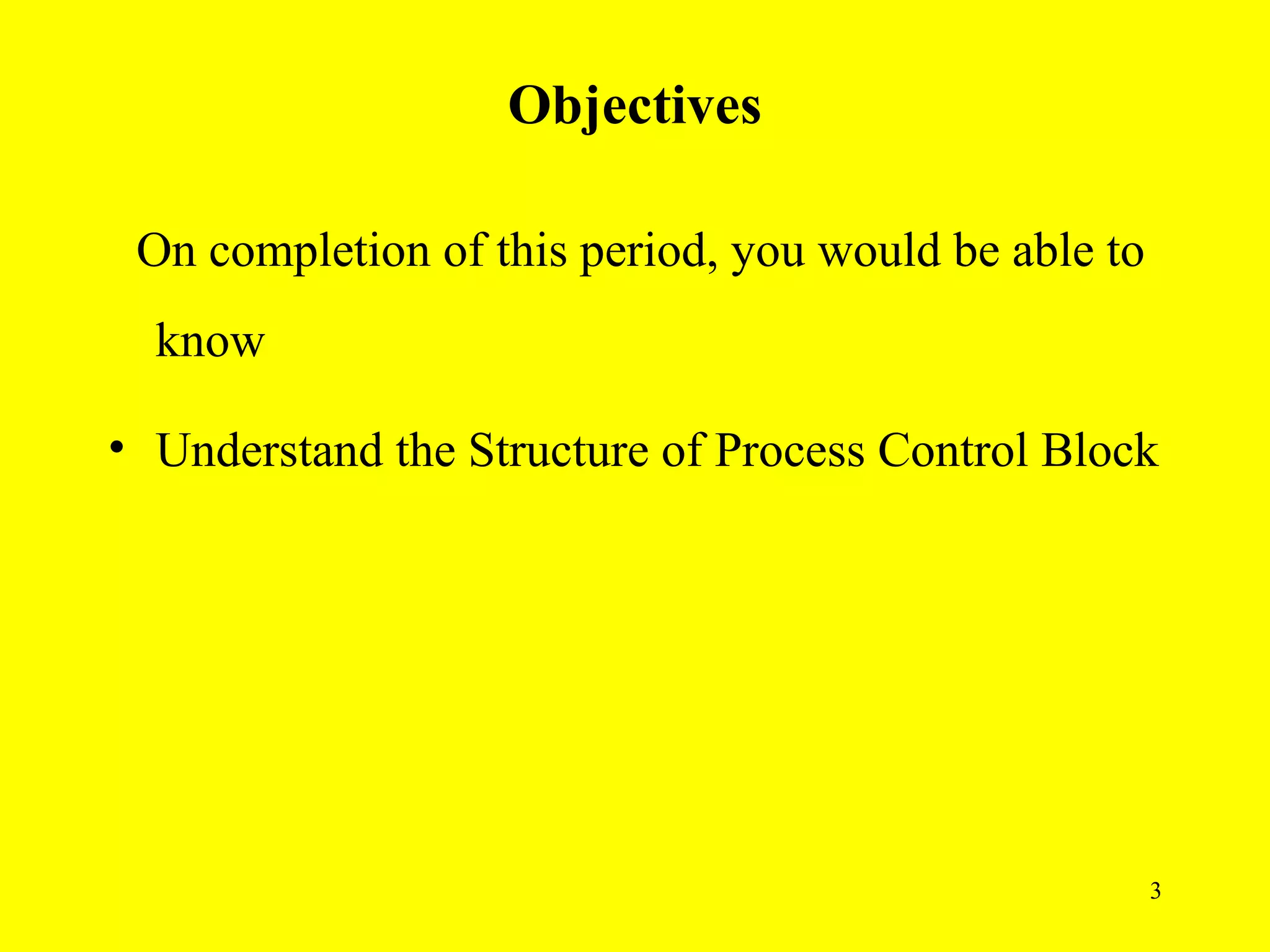 12 process control blocks | PPT