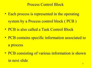 12 process control blocks | PPT