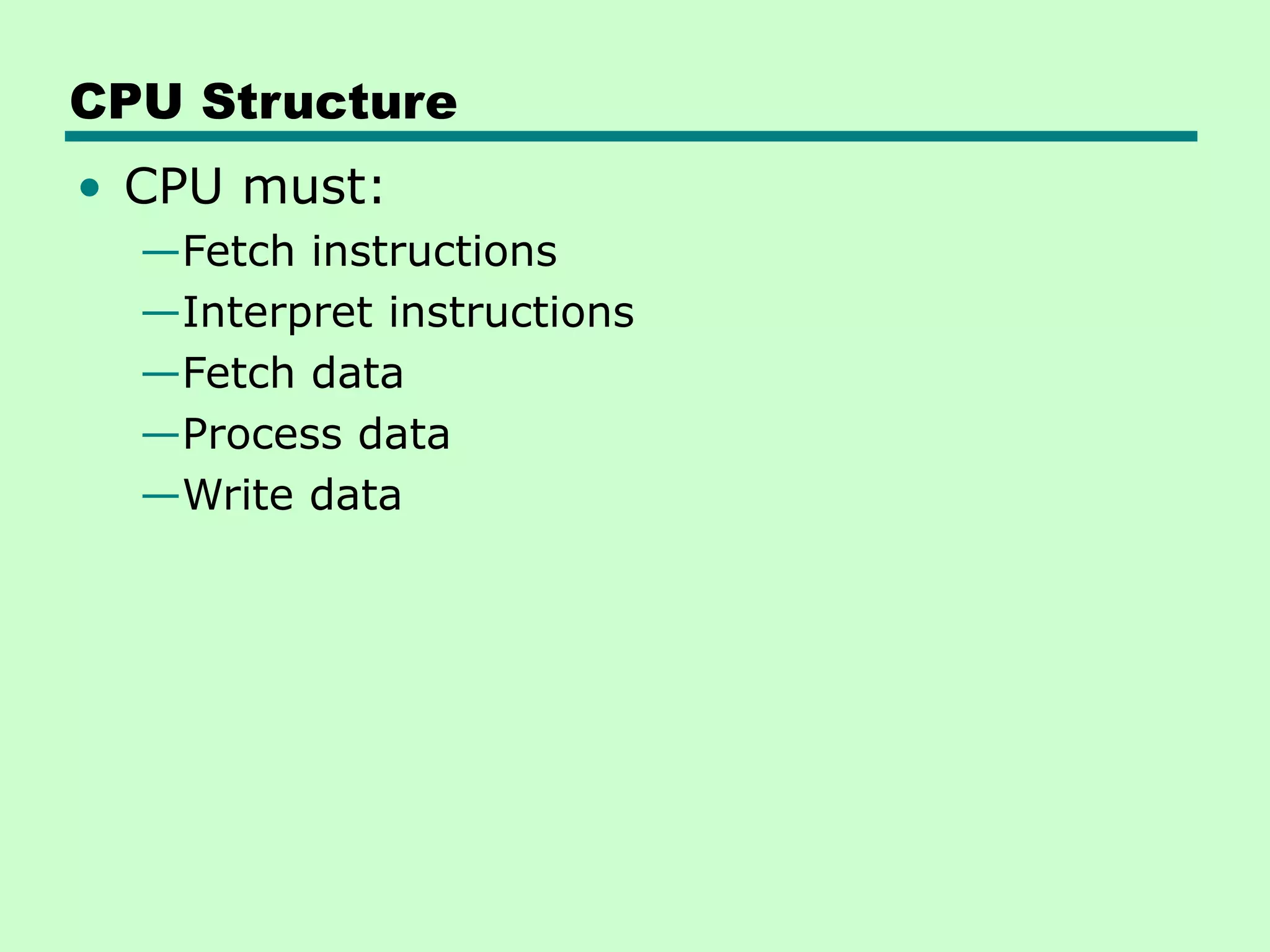 12 processor structure and function | PPT