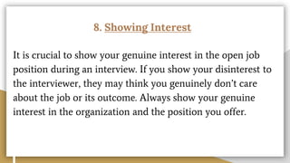 12 Quick Tips to crack an Interview-( With examples).pptx