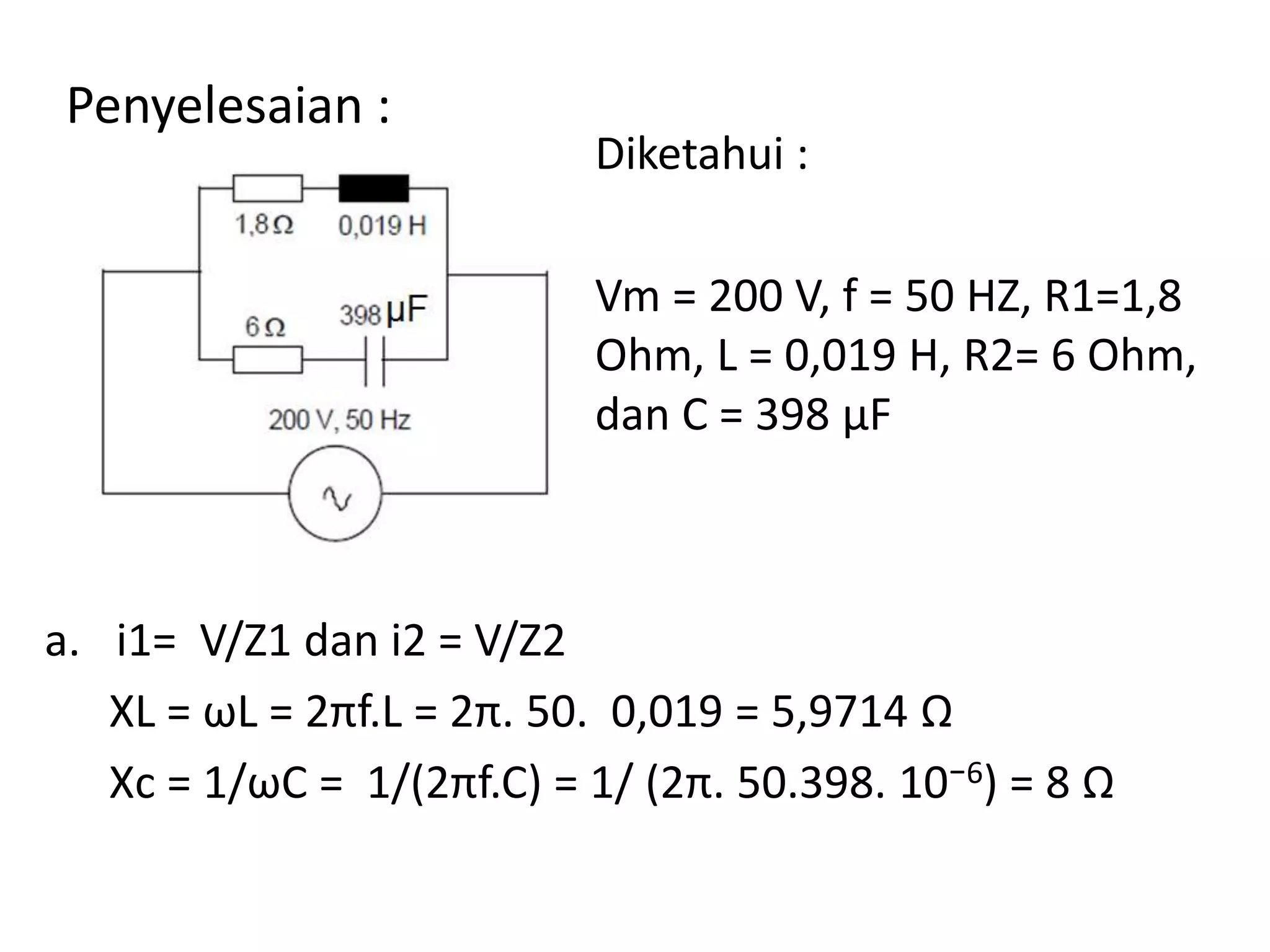 12 rangkaian rlc pararel | PPTX