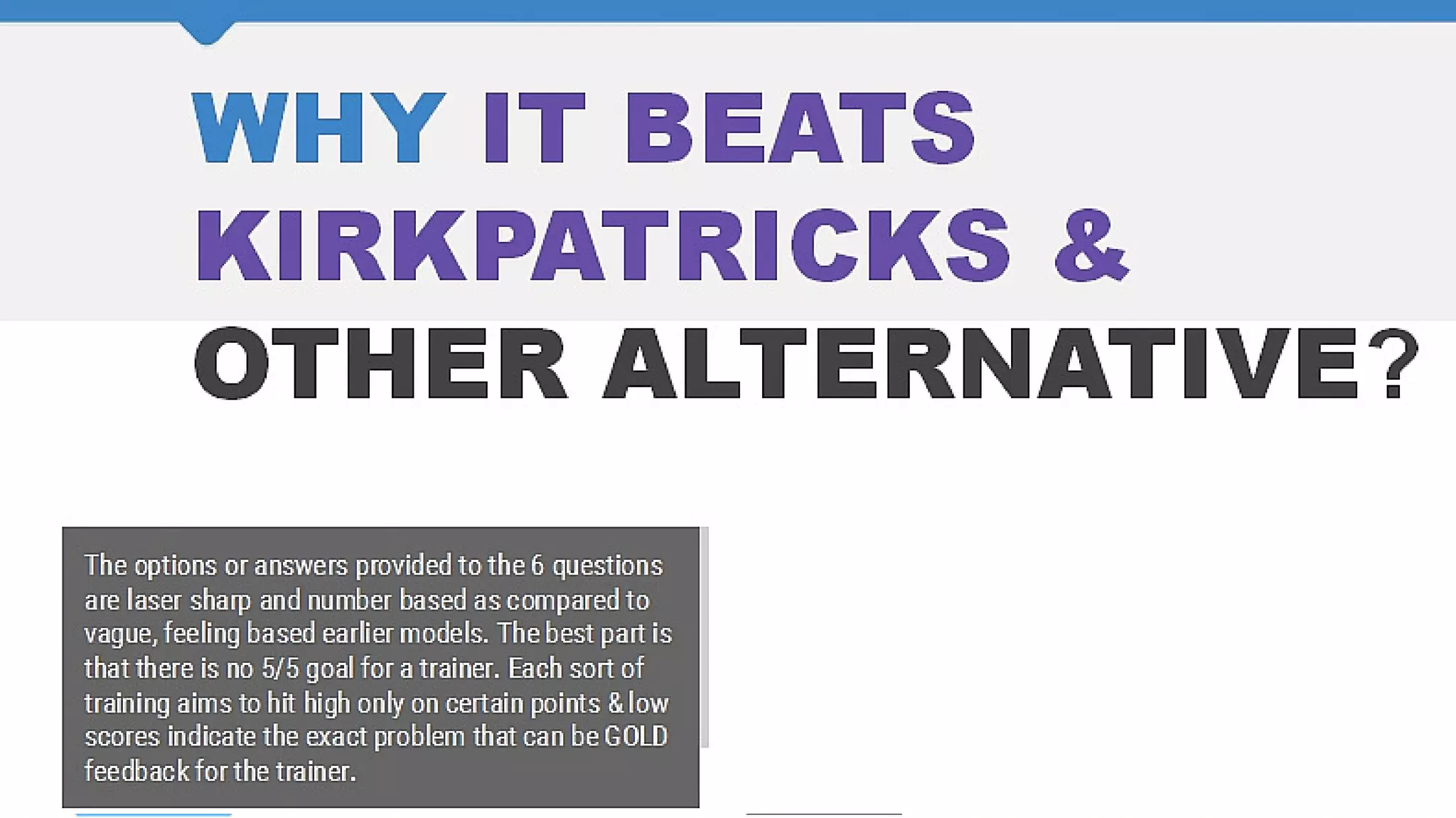 12 Reasons Why Kirkpatricks Sucks- The (un)Happy Sheets Era is Over | PPT 12 Reasons Why Kirkpatricks Sucks- The (un)Happy Sheets Era is Over | PPT