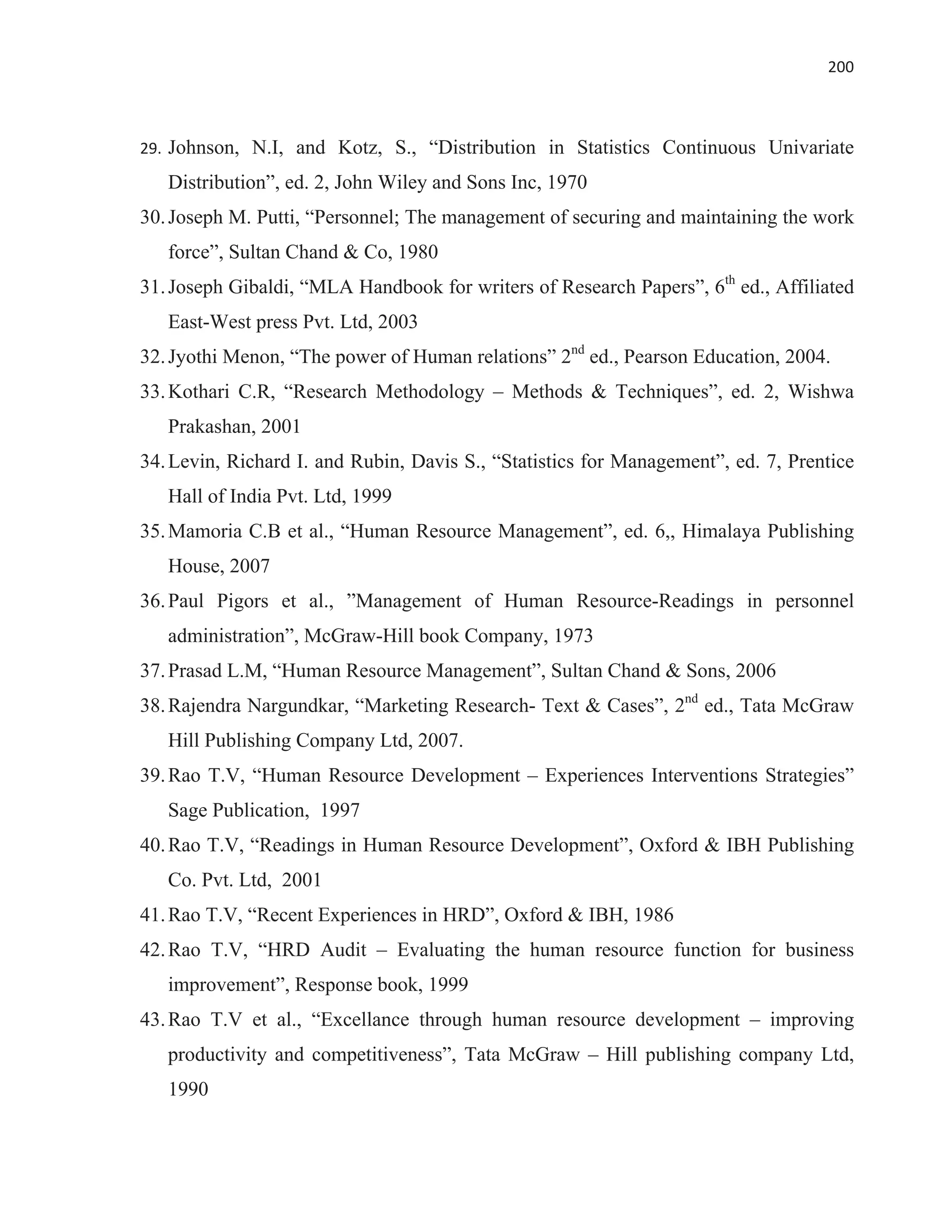 references | PDF | Human Resources | Business