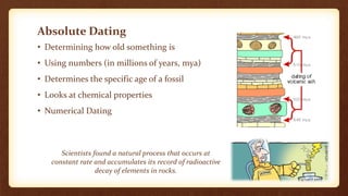 12 relative and absolute dating | PPTX