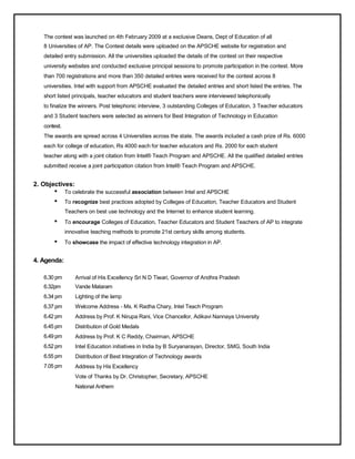 12 report 1st_apsche_intel_award_ceremony | PDF