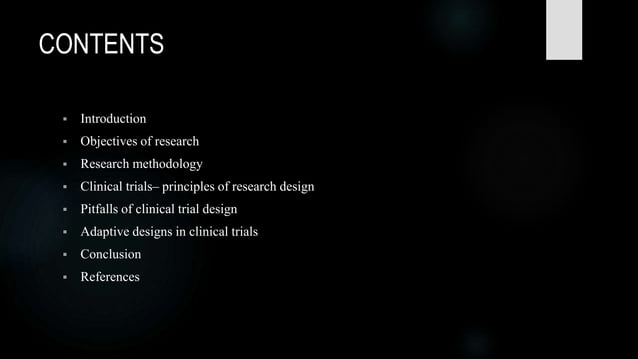 Research methodology & principles and pitfalls of a clinical trial ...