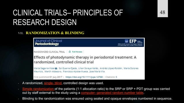 Research methodology & principles and pitfalls of a clinical trial ...
