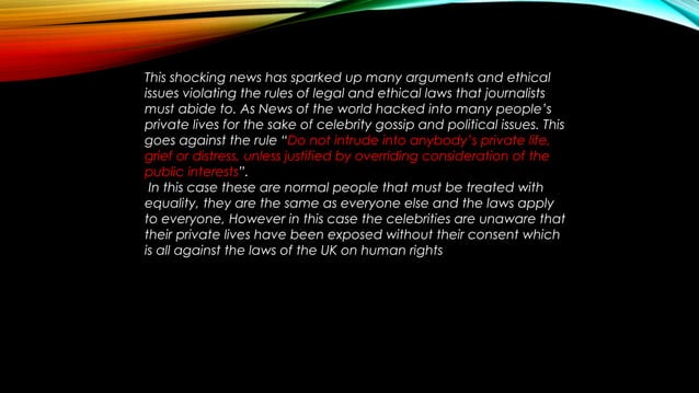 12 rules of journalism | PPT