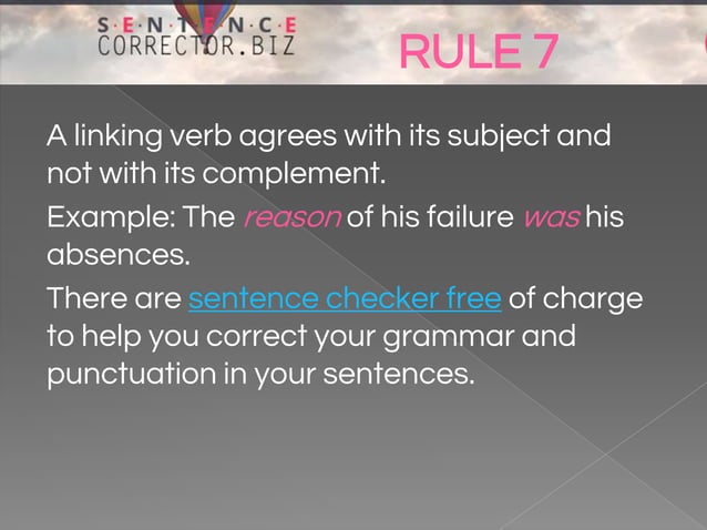 12 Rules to Solve Sentence Correction Problems in English | PPT