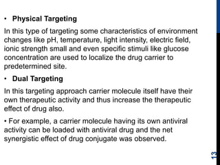 Targeted Drug Delivery Systems First Year M. Pharmacy. | PDF