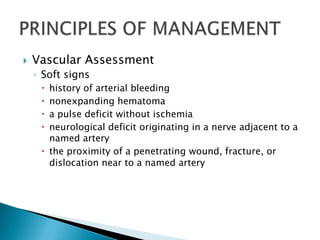 12 rw principles of mangled extremity management | PPTX