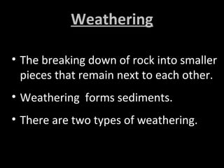 12 s060902 e_the process of weathering rocks | PPT | Chemistry | Science