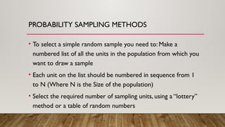 (12) Sampling Techniques.pptx.biological technique | PPTX