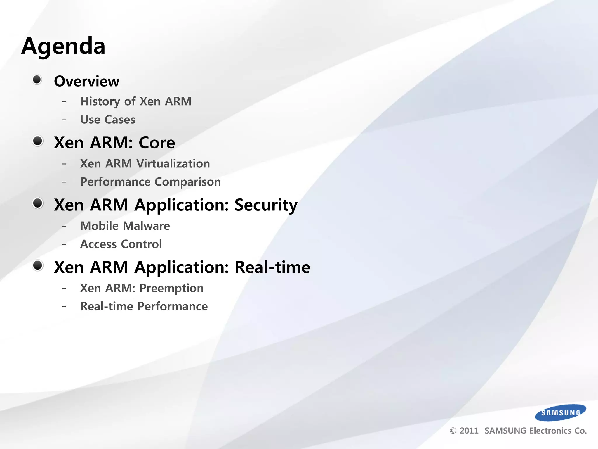 ARM Architecture-based System Virtualization: Xen ARM open source ...