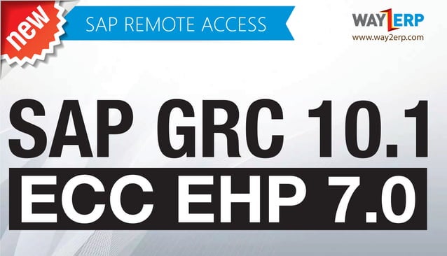 SAP ECC EHP7 GRC 10.1 Remote Access | PDF
