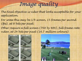 video compression techique | PPTX