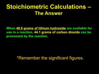 the mathematics of chemistry stoichiometry dimensional analysis.ppt