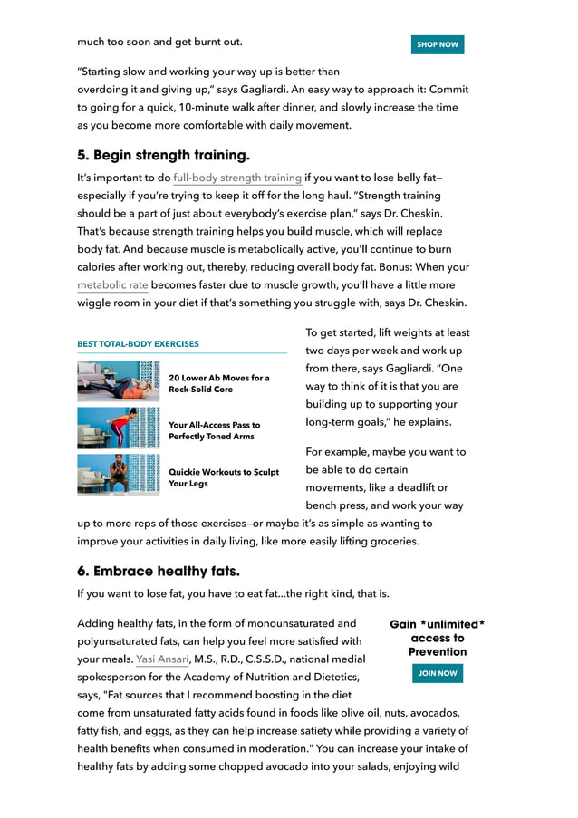 12 Science Backed Ways To Lose Belly Fat Pdf