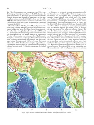 Tectonic Processes and Metallogeny along the Tethyan Mountain Ranges of ...