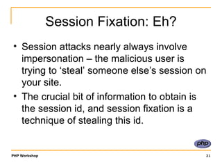 12-security.ppt - PHP and Arabic Language - Index | PPT | Web ...