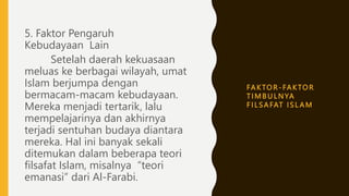 Power Point SEJARAH_FILSAFAT_ISLAM_pptx. | PPTX