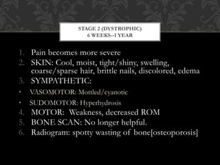 CRPS (Complex regional pain syndrome) | PPTX
