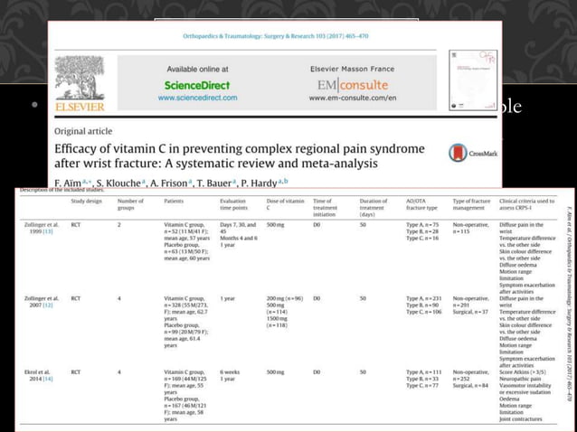 CRPS (Complex regional pain syndrome) | PPTX