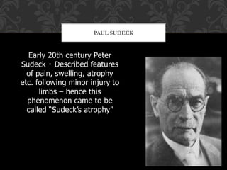 CRPS (Complex regional pain syndrome) | PPTX