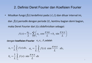 Deret fourier | PPTX