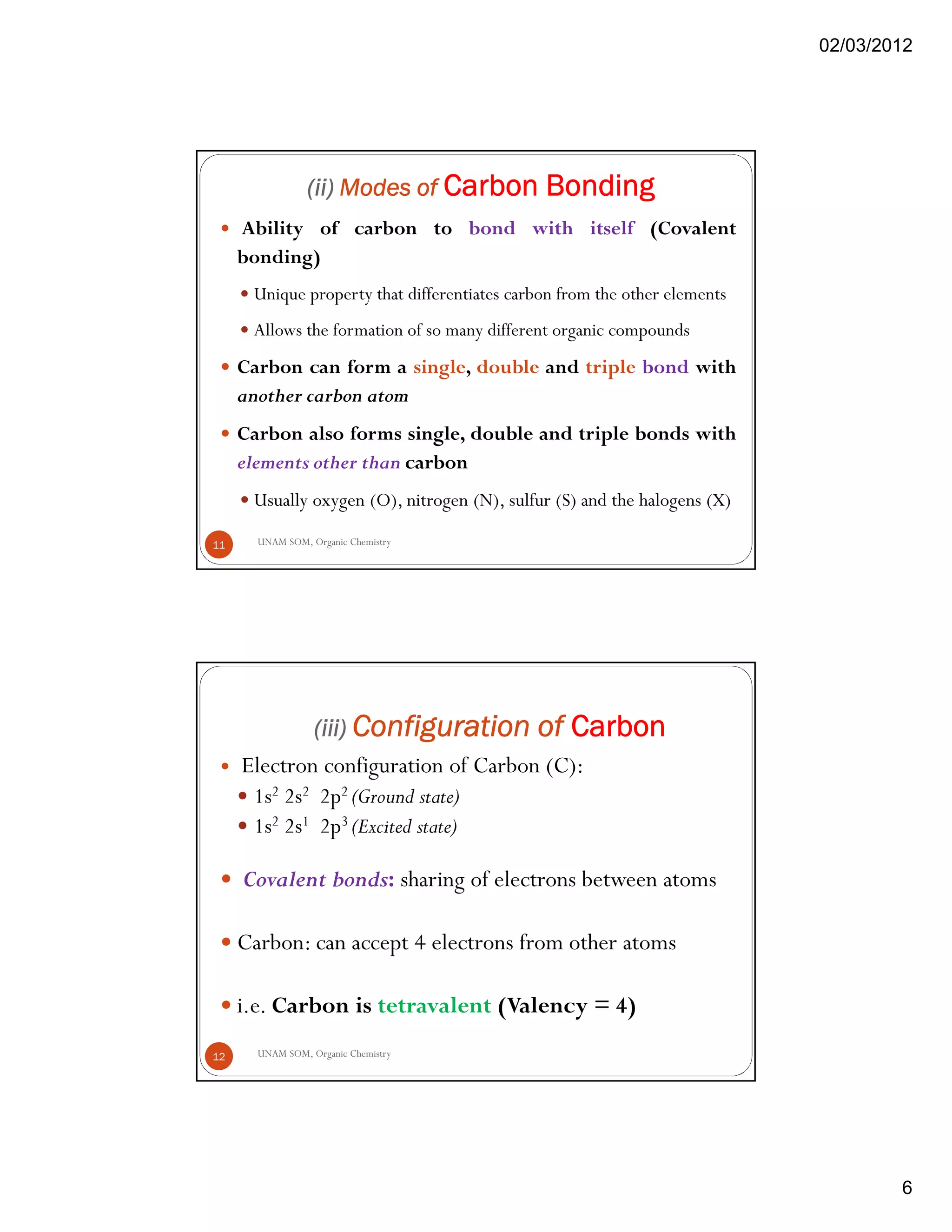 (12) session 12 introduction to organic chemistry | PDF | Chemistry ...