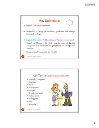 (12) session 12 introduction to organic chemistry | PDF