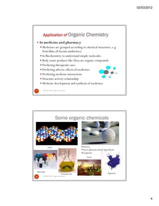 (12) session 12 introduction to organic chemistry | PDF