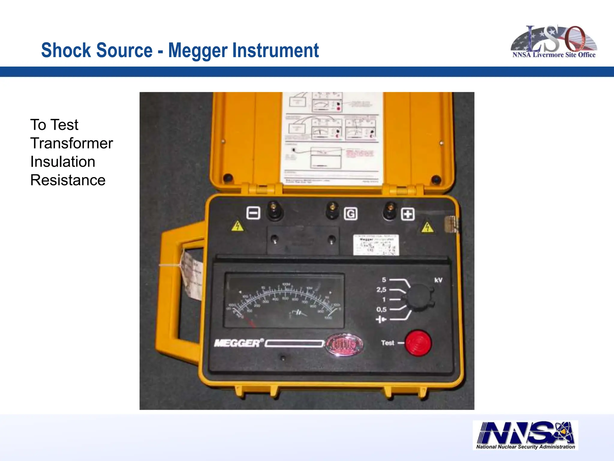 Electric Shock Incident from Transformer Test .ppt
