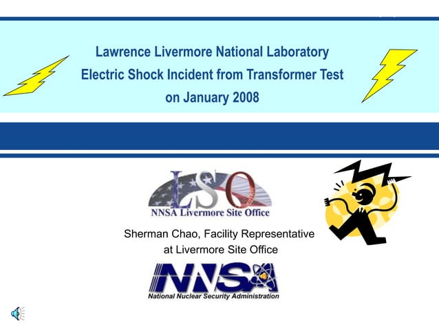 Electric Shock Incident from Transformer Test .ppt