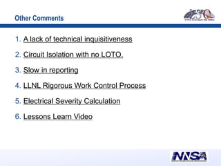 Electric Shock Incident from Transformer Test .ppt
