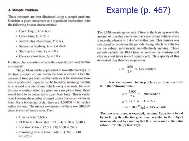 12 Basic Principle Of Intersection Signalization (Traffic Engineering هندسة المرور & Prof. Saad ...