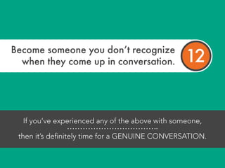 12 Signs That You're More Than Ready to Have That Genuine Conversation ...