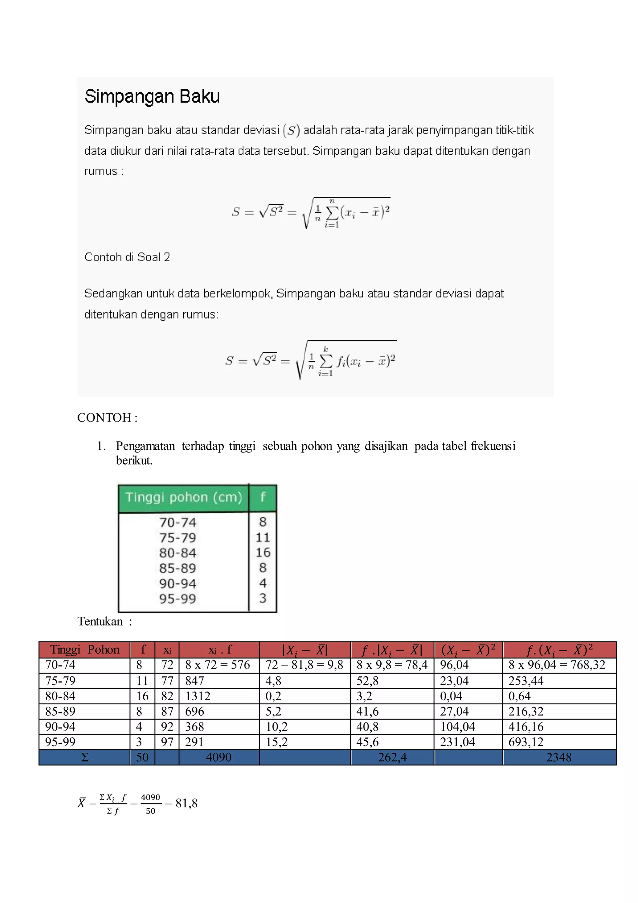 12 simpangan rata rata, ragam, simpangan baku | DOCX
