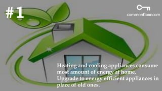 12 Simple Ways To Save Energy At Home | PDF