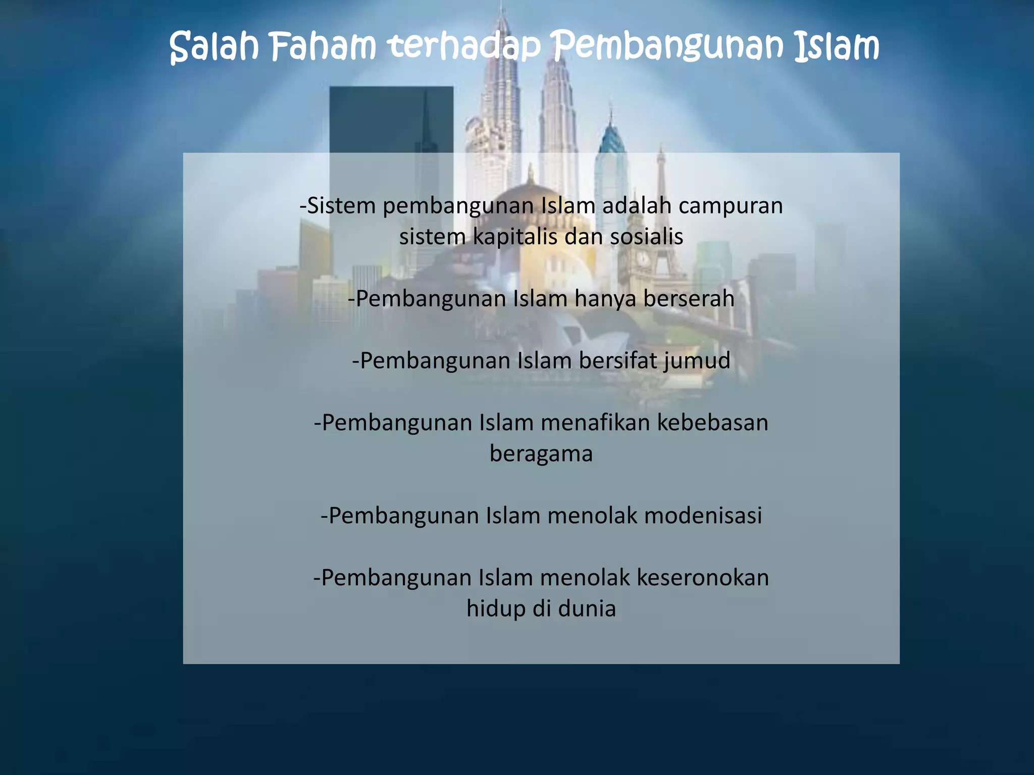 12 sistem pembangunan bersepadu dalam islam (muhammad afif bin amran) | PPTX