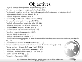 multiple exception in java programming ppt | PPT