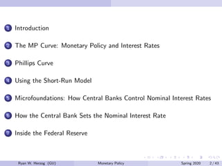 Chapter 12 - Monetary Policy | PDF