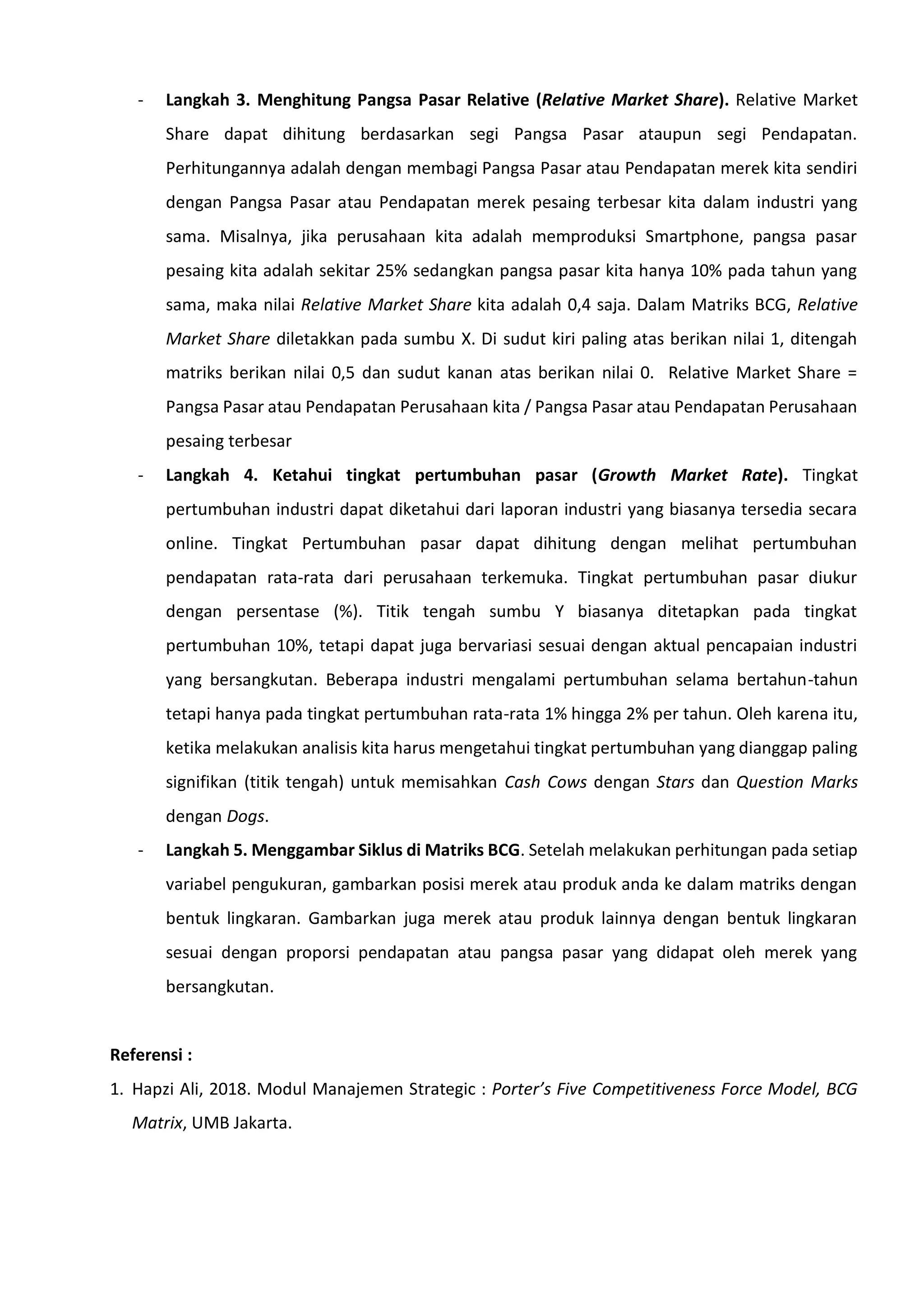 12, sm, maharani gustianingtyas, hapzi ali, strategic management, porters five competitiveness ...